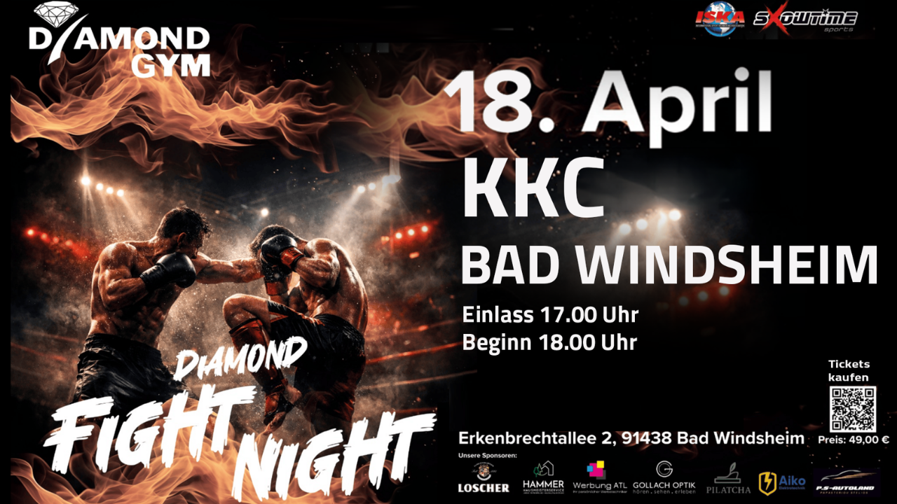 DIAMOND - FIGHT NIGHT | Veranstaltung in Bad Windsheim